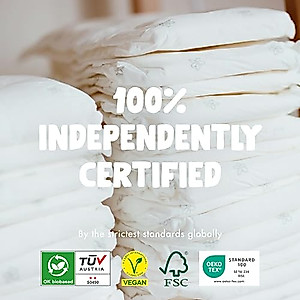 Eco by Naty Baby Diapers - Plant-Based Eco-Friendly Diapers, Great for Baby Sensitive Skin and Helps Prevent Leaking (Size 1, 100 Count)