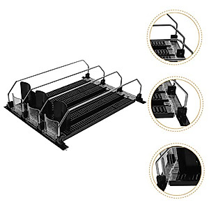 SOLUSTRE 3pcs Drink Pusher Fridge Can Dispenser Freezer Organizer Mini Vending Machines Fridge Drink Organizer Supermarket Drink Puller Fridge Drink Organizer Pusher Shelf Pusher Machine