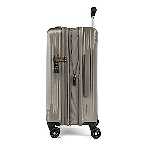 Travelpro Maxlite Air Hardside Expandable Luggage, 8 Spinner Wheels, Lightweight Hard Shell Polycarbonate, Champagne, Carry-On 21-Inch
