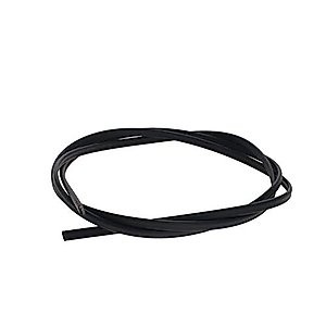Othmro 1Pcs 3.28ft ABS Plastic Welding Rods, Black 1/5"x1/10" (WxTHK) ABS Plastic Shell Repair Rods Welder Sticks for Daily Plastic Repair, Car bumper Plastic Repair, Hot Air Gun