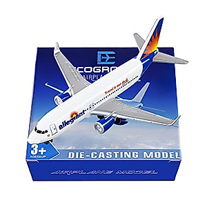 EcoGrowth Model Planes Allegiant Airplane Model Airplane Toy Plane Aircraft Model for Collection & Gifts
