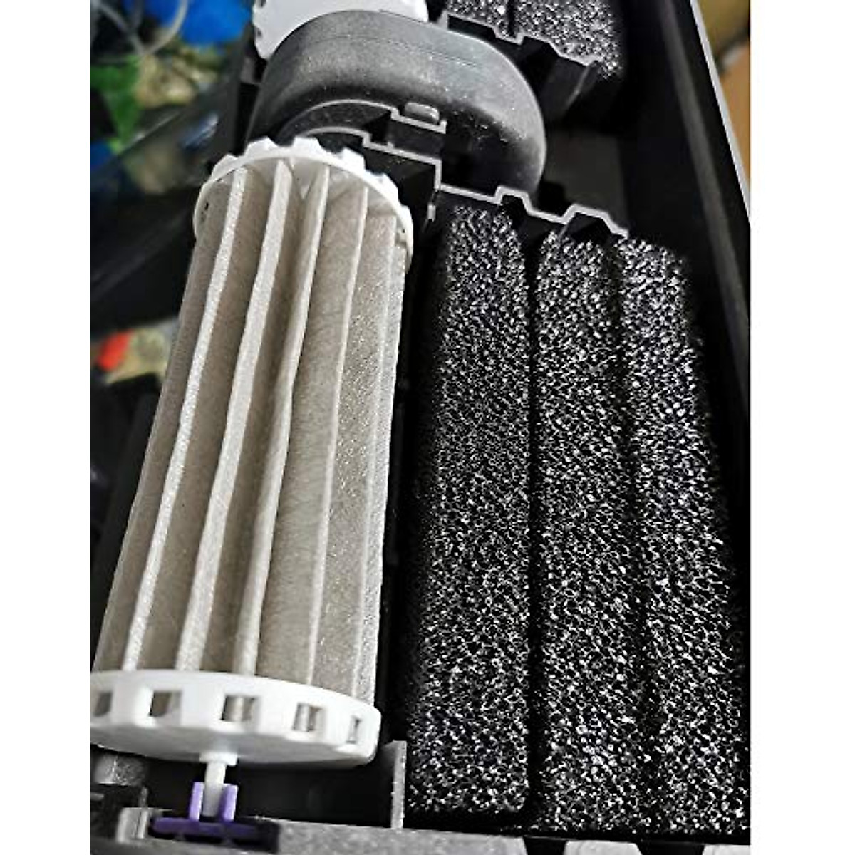 Aquarium Bio Fitler Media Sponge, 6.28 x 5.5 x 0.78 inch 6pcs Foam Filter Pad Inserts for ML350