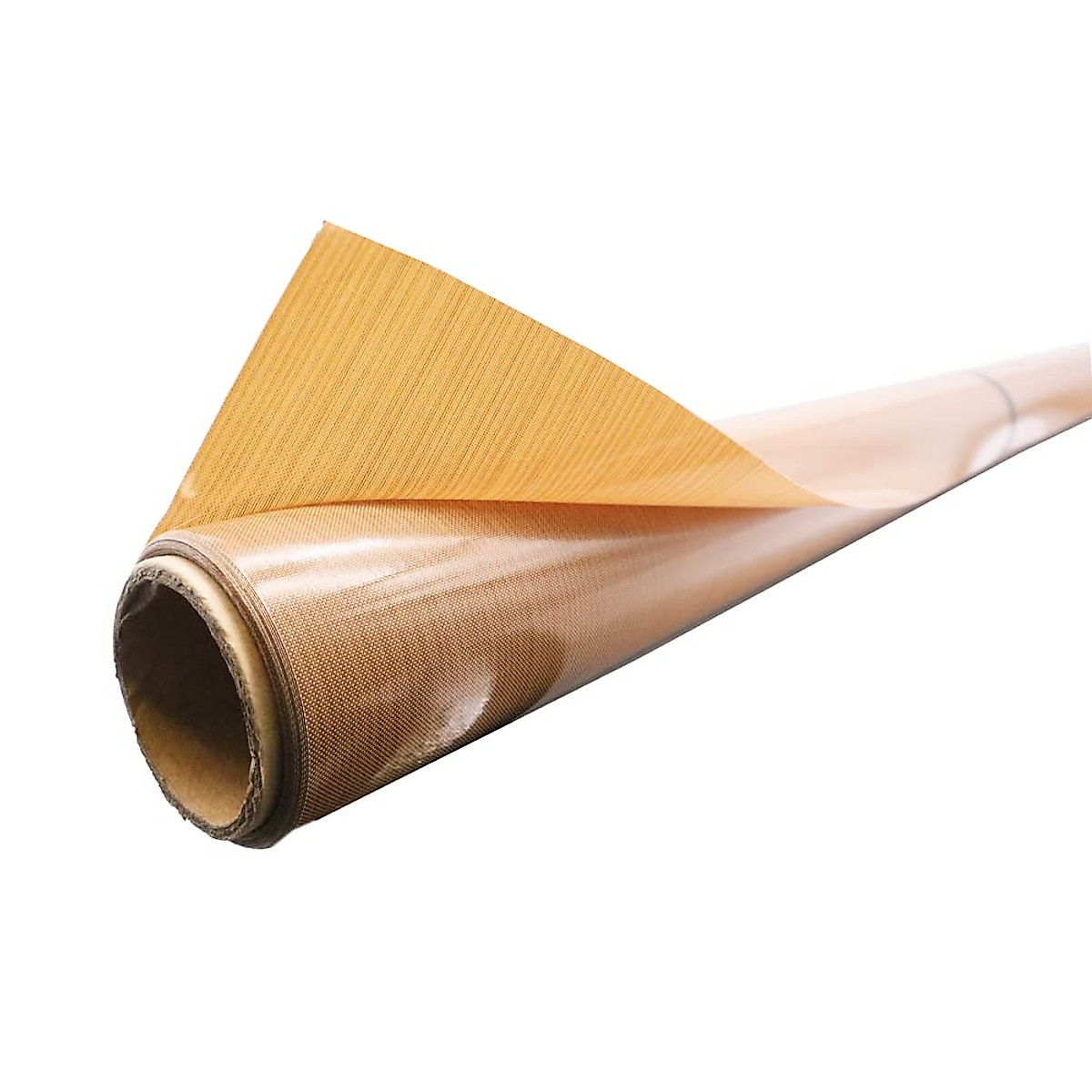 39" x 5 Yard PTFE Fiberglass Fabric Sheet Roll PTFE-Coated Fabrics Sheet Roll Sublimation Heat Resistant PTFE Rolls for Heat Press Transfer, 5Mil Thickness