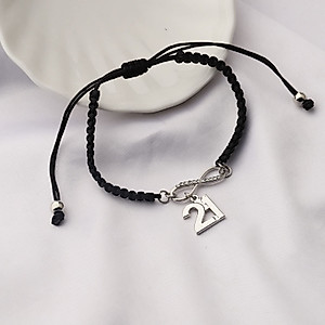 WSNANG 21st Bracelet Gift Happy 21st Birthday Gift Sweet 21 Jewelry With Inspirational Gift Card for Daughter Niece Gift (21st srting-Br)