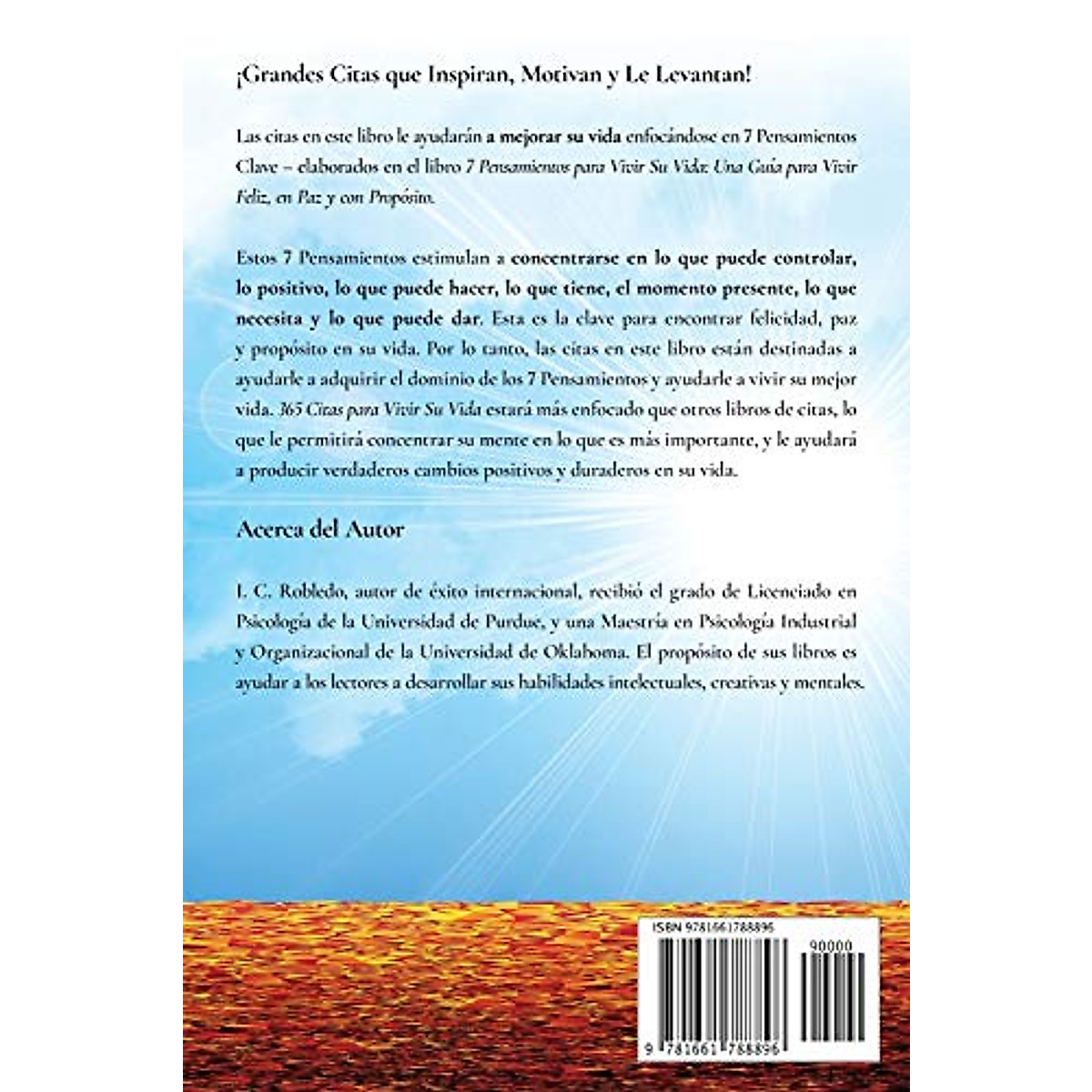 365 Citas para Vivir Su Vida: Palabras Sabias, Poderosas, Inspiradoras y Transformadoras de Vida para Iluminar Sus Días (Domine Su Mente, Transforme Su Vida) (Spanish Edition)