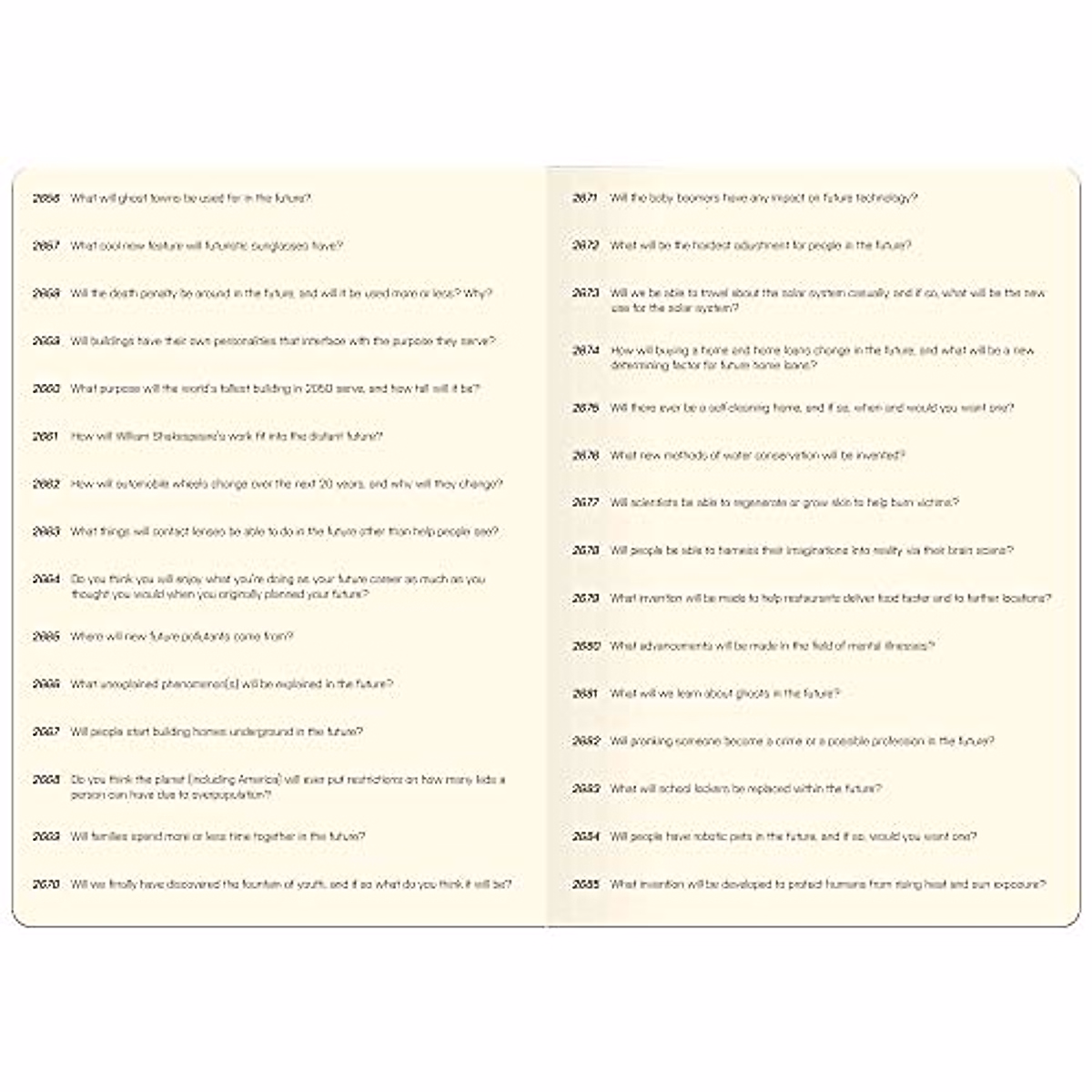 3000 Questions About My Future