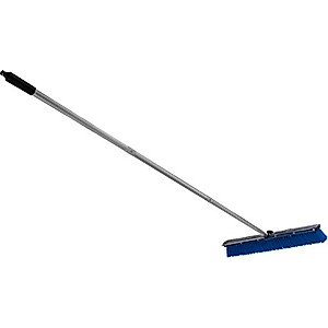 SPARTA Sweep Complete Floor Sweep with Squeegee for Catering, Buffets, Restaurants, Stainless Steel, 24 Inches, Blue, (Pack of 6)