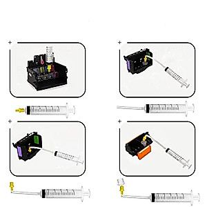 Inkpro Printhead Cleaner Kit for HP Brother Canon MX922 9000 C88 TS6320 TR8520 TS9020 TS9120 Printers Nozzle Cleaning Kit for Inkjet Officejet Pixma Printers