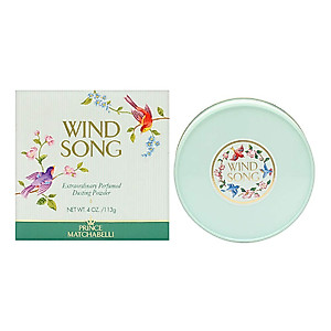 Prince Matchabelli Wind Song By PRINCE MATCHABELLI For Women 4 oz Dusting Powder, white