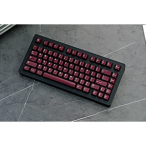 121 Keys VIOR Translucent ABS Cherry Profile Double Shot keycaps for Mechanical Gaming Keyboard, Suitable for Cherry MX Switches Mechanical Keyboard (VIOR)