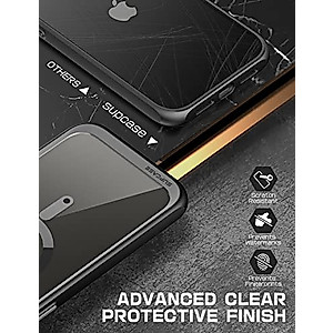 SUPCASE Unicorn Beetle Mag Case for iPhone 14 Pro 6.1", Compatible with MagSafe Shockproof Protective Slim Clear Case (Black)