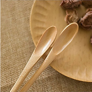 Lautechco 3pcs Long Handle Coffee Tea Mixing Spoon