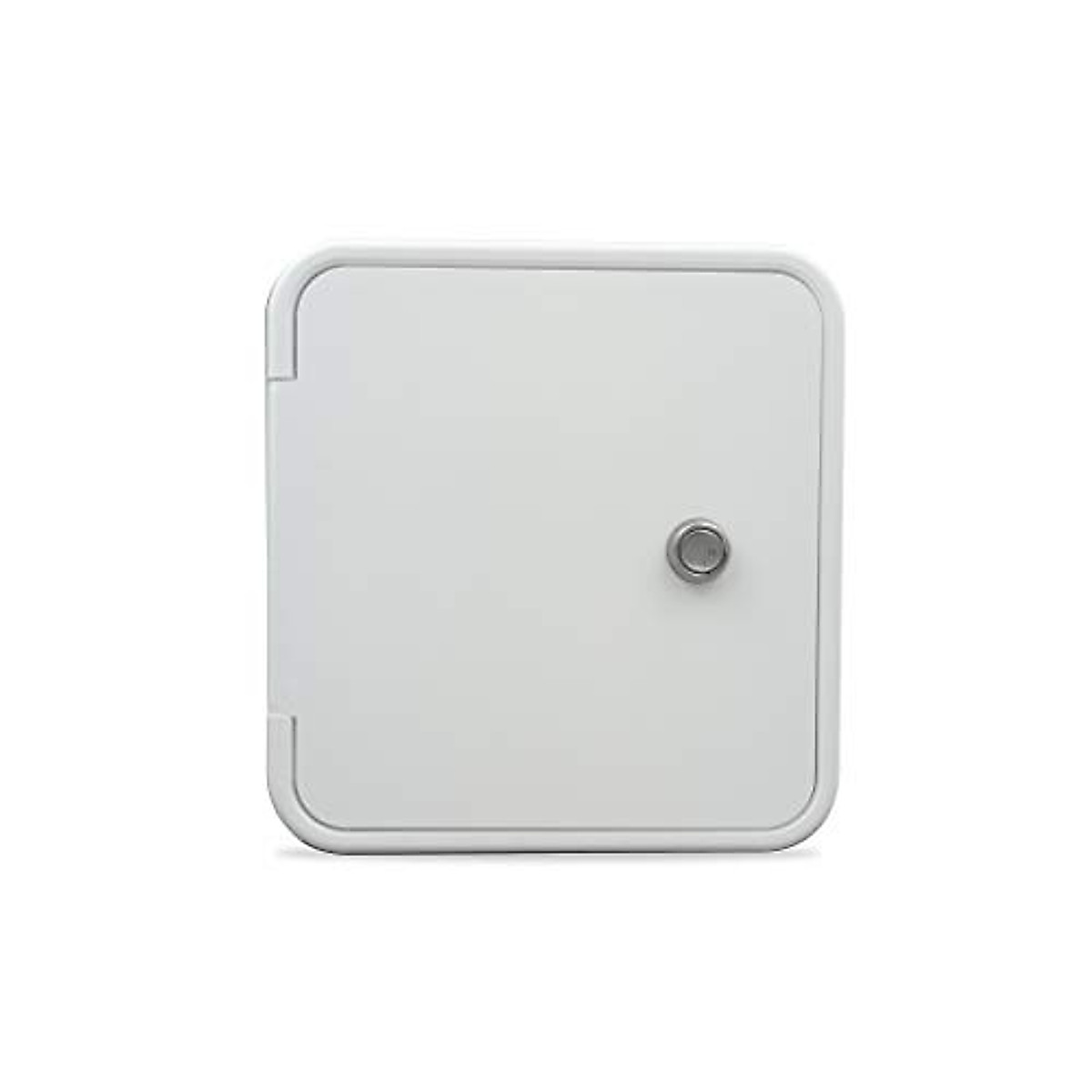 Thetford|B&B Molders RV Replacement Parts and Accessories RV Camper Flush Mount Gas Fuel Hatch and Key Polar White PN 94305