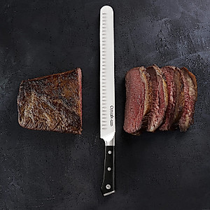 Cutluxe Slicing & Boning Knife Set – Forged High Carbon German Steel – Full Tang & Razor Sharp – Ergonomic Handle Design – Artisan Series