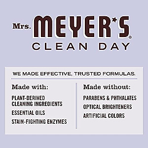 Mrs. Meyer's Liquid Laundry Detergent, Biodegradable Formula Infused with Essential Oils, Lavender, 64 oz (64 Loads)