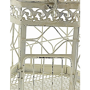 Bellaa Metal Bird Cage 21 Inch 18 Inch and 14 Inch Set of 3