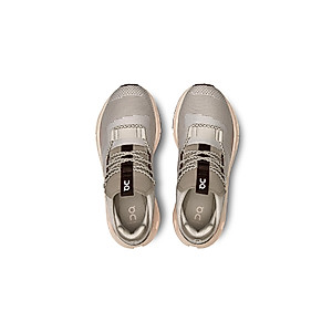 On Women's Cloudnova Sneakers, Pearl | Shell, Pink, 8.5 Medium US