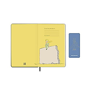 Moleskine Limited Edition Le Petit Prince, Cahier Journal, Plain/Blank & Hard Cover Notebook, Ruled/Lined, Collector's Box, Elephant