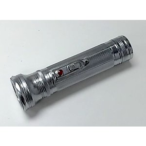Pirate Mfg Rat Rod Vintage Chrome Car & Truck LED Flashlight