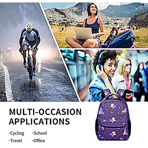 WOWPersonalTailor Backpack Custom Name Dark Pink African Girl Fashion Lightweight Waterproof Travel Bag for Family Friends Gifts, 12.2''(L) x 5.9''(W) x 16.5''(H)