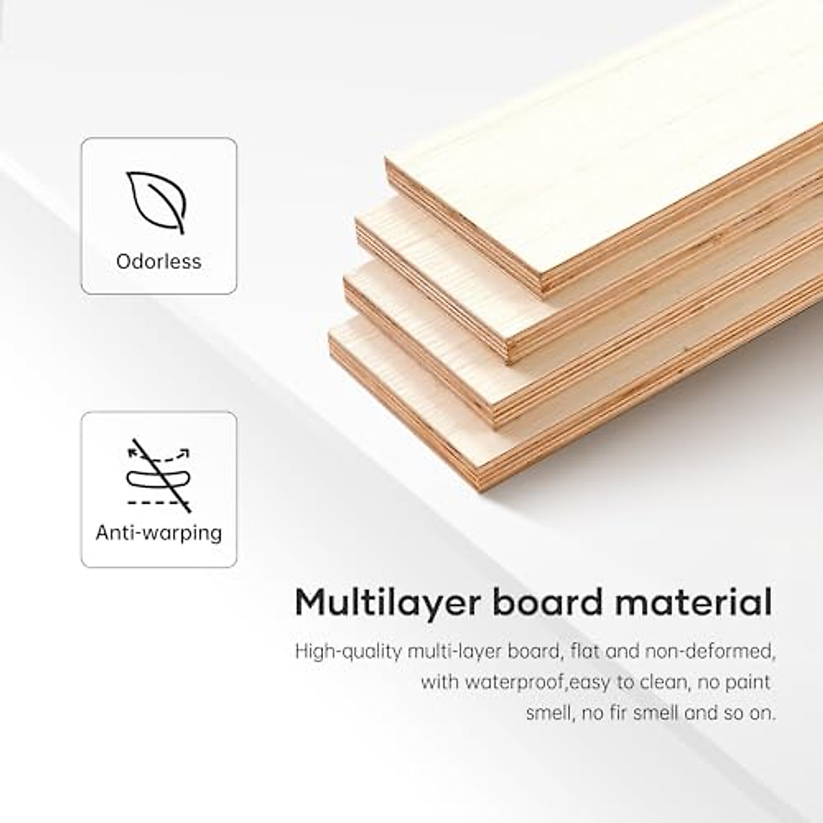 Finosen 32 in x 84 in Sliding Closet Door, 5-Lite Frosted Glass, LVL Wood Panel, PVC Surface, Assembly Needed Interior Doors for Bathroom, Living Room, White