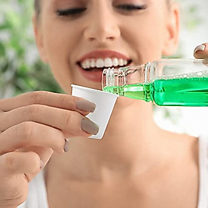 TV TOPVALUE 200 Count - 3 oz Small Paper Cups, Disposable Mouthwash Cups, Mini Paper Cups for Parties and Events