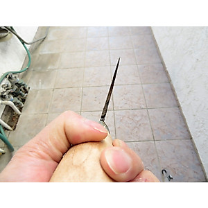 Crude - Premium Heavy Duty Cleaver Meat Chopping Knife, 9 inch, Carbon Steel, Handmade