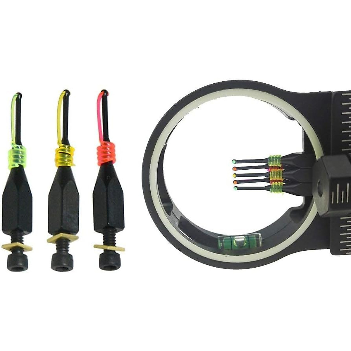 AMEYXGS Bow Sight Replacement Pins 0.019" /0.029" Fiber Optics Bow Sight Accessories 3pcs/Pack (0.029")