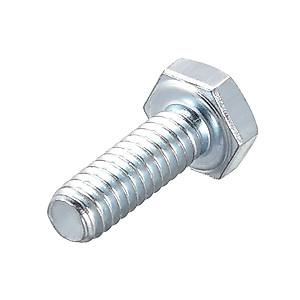 uxcell Hex Head Screw Bolts Carbon Steel 1/4"-20x3/4" Fastener Grade 5 UNC 20pcs