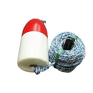 KUFA 100' non-lead sinking line & 11'' Red/White float combo FWS100