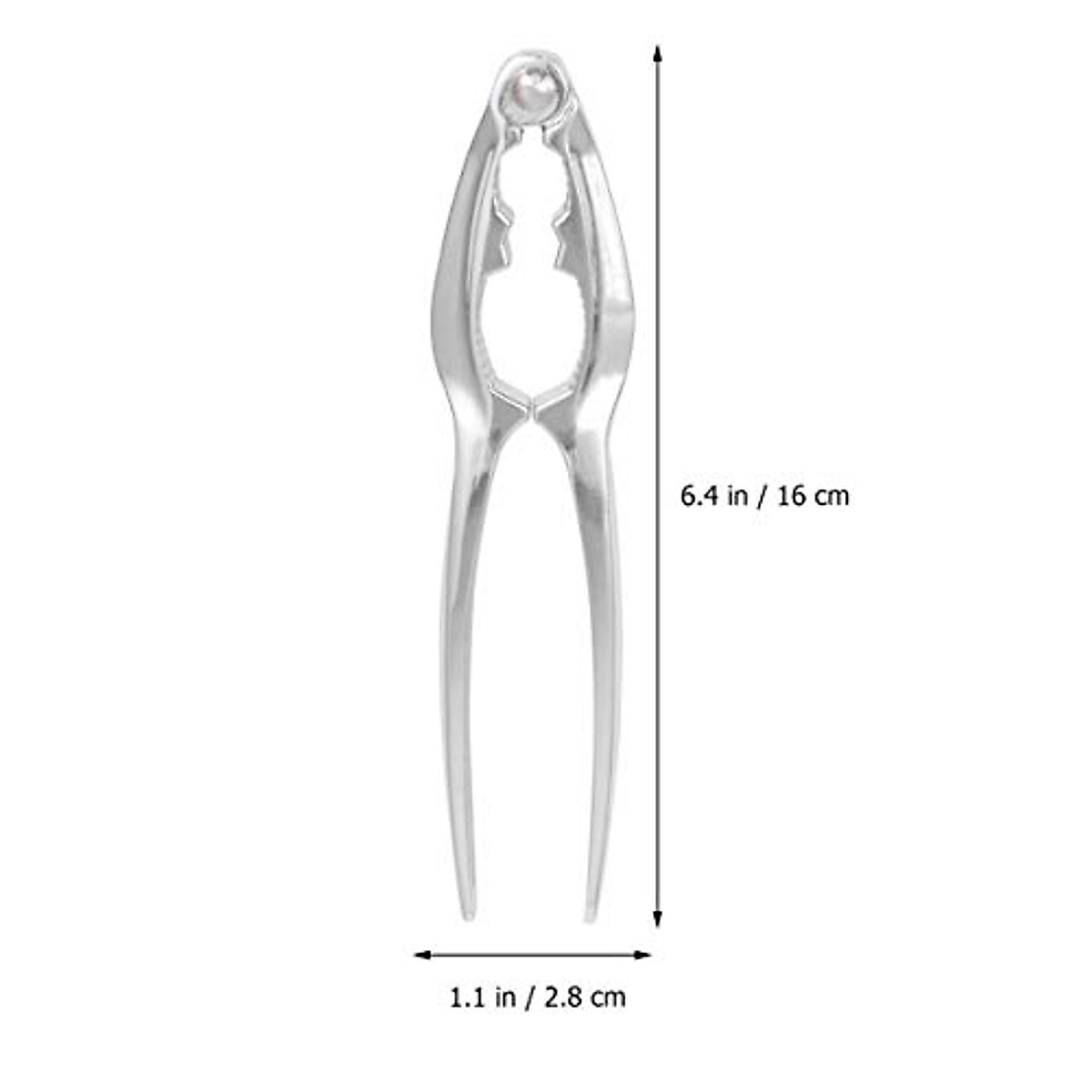 BESTonZON Home Tool Set 16pcs/ set Home for Artifact Nut Lobster Picks Tool Forks Scissors Steel Peeling Restaurant Gadgets To Needle Shellers Eat Plier Kitchen Opener Hairy Crabs and Lobster Crackers