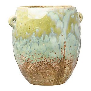 Creative Co-Op Celadon Stoneware Crock
