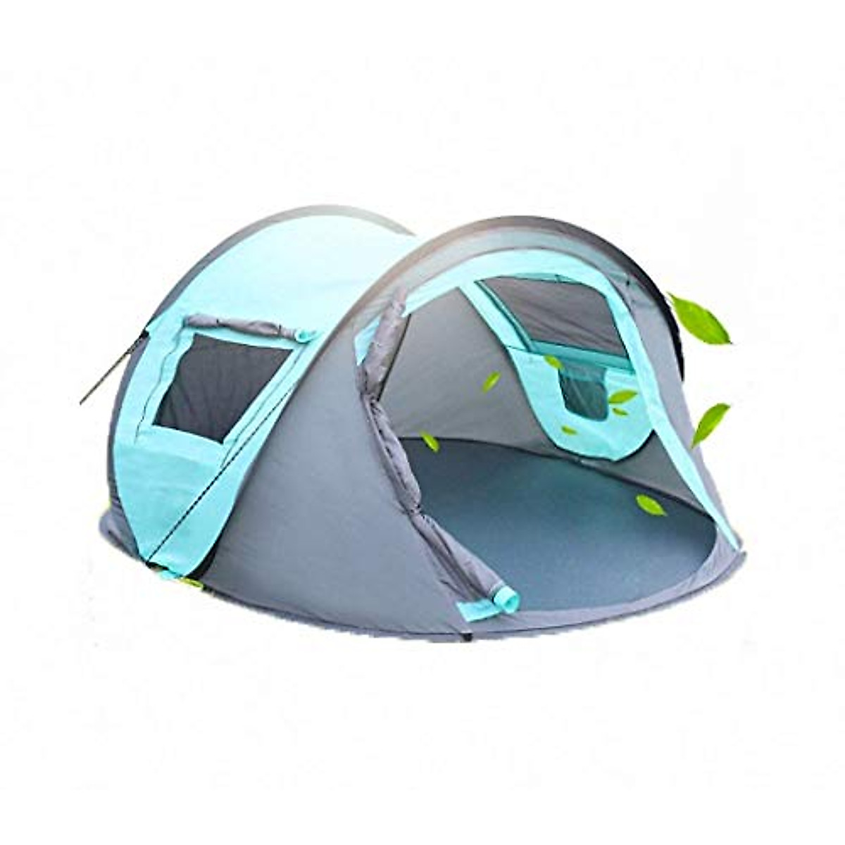 AyfeS Tent for Camping Camping Tent 4 with 2 Doors 2 Windows Automatic Pop Up Waterproof Instant Tent for Outdoor Hiking Large Space for Picnic Outdoors