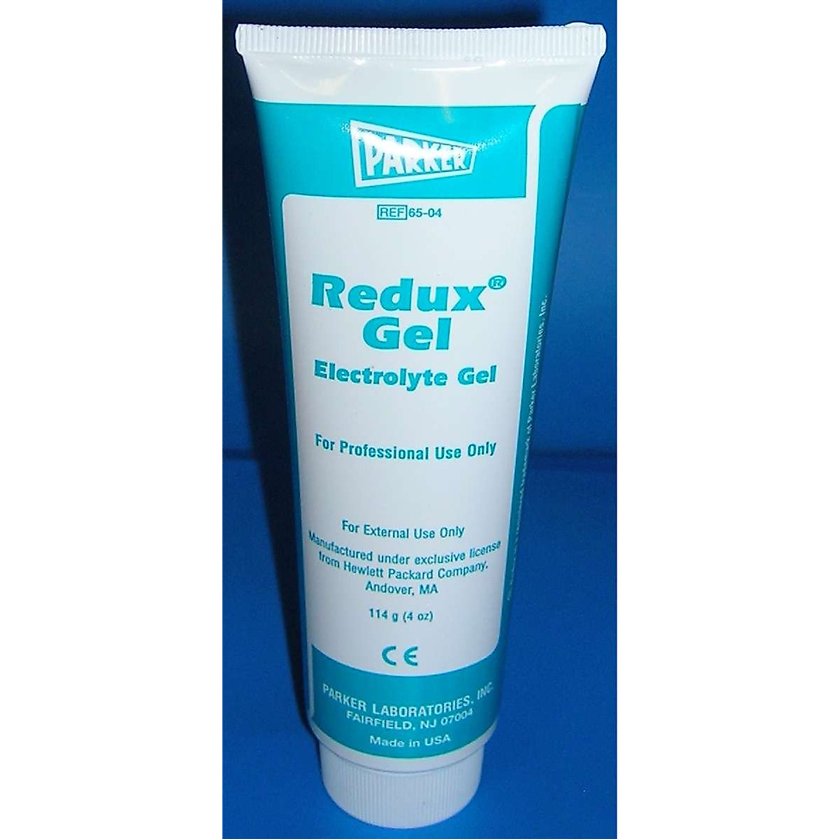 Parker Labs Redux Highly Conductive Non-Abrasive Electrolyte Gel 114g / 4 Oz ECG Defibrillation