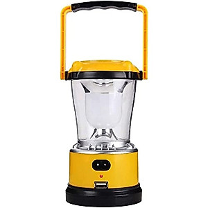 RMENST Camping Lantern, Rechargeable LED Lanterns, Solar Battery Powered, for Emergency, Power Outage, Outdoor