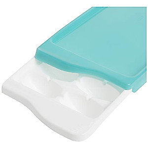 OXO Tot 2-Piece Baby Food Freezer Tray With Protective Cover, Teal