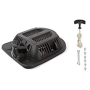 JMCHstore Pull Start Recoil Starter Assembly for Massimo Moto Baja MB200 MB200GC 196cc 4 Stroke 6.5hp Baja Heat, Mini Baja, Baja Warrior 196cc Mini Bike Replacement Parts w/Spare Pull Cord & Handle