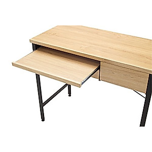 Calico Designs Compact Art Drawing/Computer Desk for Kids in Ashwood/Graphite 51241