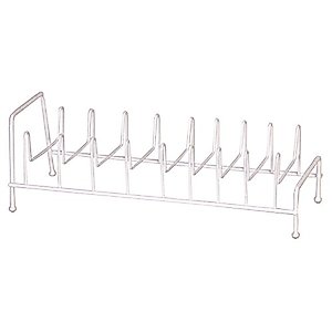 Grayline 40217 13" X 5" X 4-3/8" White Lid Rack Organizer