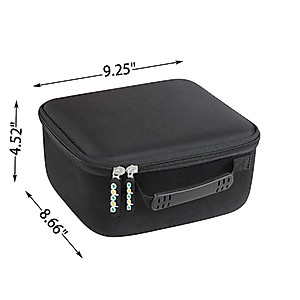 Adada Hard Travel Case for Oculus Go Standalone Virtual Reality Headset (Black)