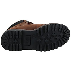 Skechers Men's Sargeants-Verdict Waterproof Boot Fashion, Dark Brown, 11