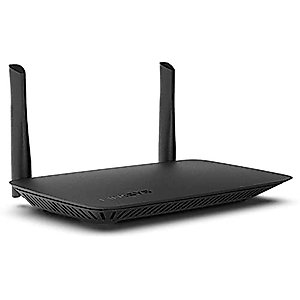 Linksys WiFi 5 Router, Dual-Band, 1,500 Sq. ft Coverage, 10+ Devices, Parental Control, Supports Guest WiFi, Speeds up to (AC1200) 1.2Gbps - E5400