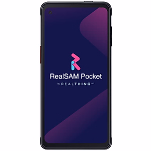 RealSAM Pocket Voice-Operated Unlocked 5G Smartphone for The Blind and Visually Impaired; Just Tap The Screen and Talk, It's That Simple (No Hunting Icons or Swiping Needed)