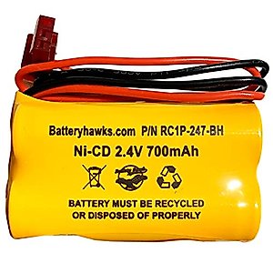 2.4v AA NiCad Battery EME 026-180 Exit Sign Emergency Light Battery 2.4v AA 700mAh Ni-CD NICD