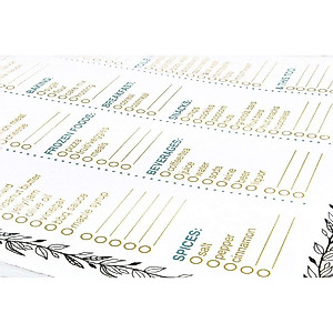 Magnetic Grocery List Pad for Fridge (100 Sheets, 9.25 x 6.25 In, 2 Pack)