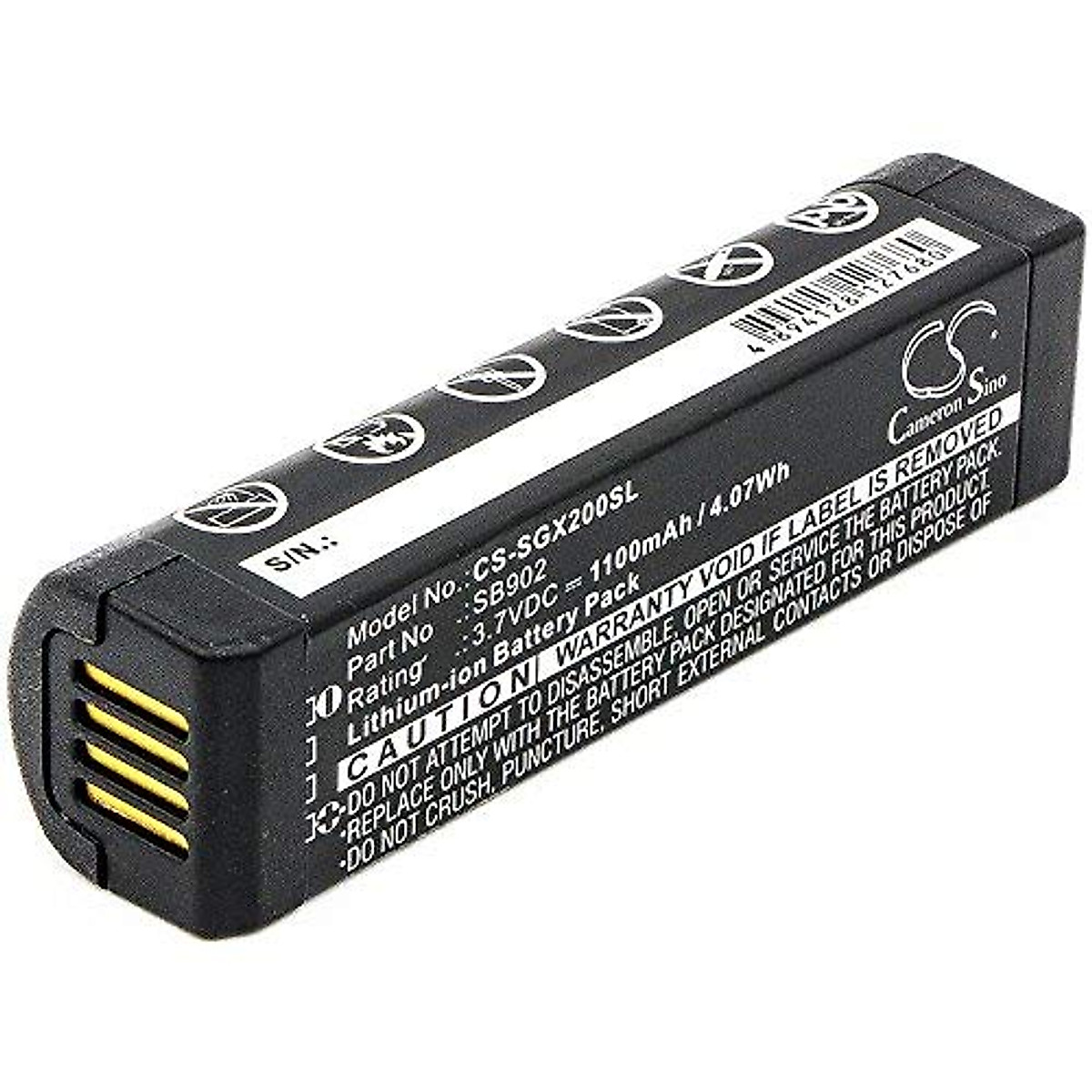 Ejjinenbby Shure SB902A SB902 Lithium Ion Battery for Shure GLXD2 GLXD1 GLX-D Advanced Digital Wireless Systems 3.7V