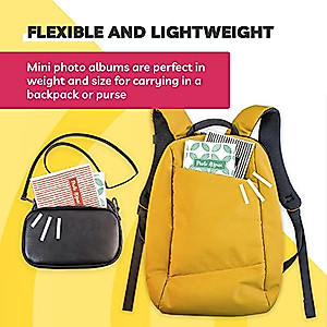 (Set Of 8) 4x6 Photo Albums - Small Photo Album 4x6 - Mini Photo Album - Photo Books for 4x6 Pictures - 4 x 6 Photo Album Book - Small Photo Albums for Pictures 4x6 - Photo Albums 4x6 Pictures