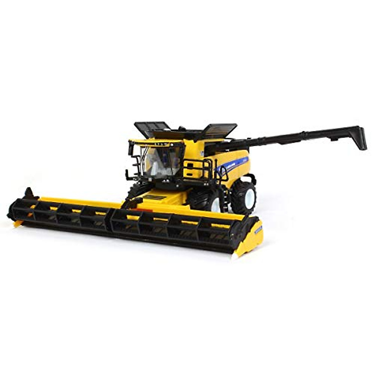 ERTL 1/64 New Holland CR9.90 Combine with Corn & Draper Heads, Prestige Series 13958