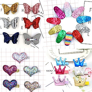 Yuanchuan 7Pcs/Set 8.3" x 12"(21cm x 30cm) A4 Bundle Leather Sheets Mixed Green Series Holographic Sparkle Fine Chunky Glitter Faux Leather Fabric Bow Earrings Making DIY Craft (Green Series)