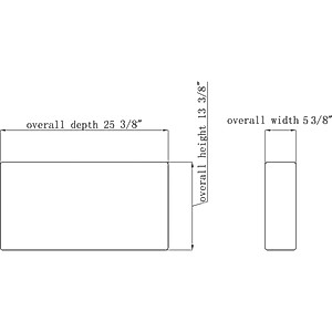 Lorell Contemporary Sofa Seat Cushioned Armrest